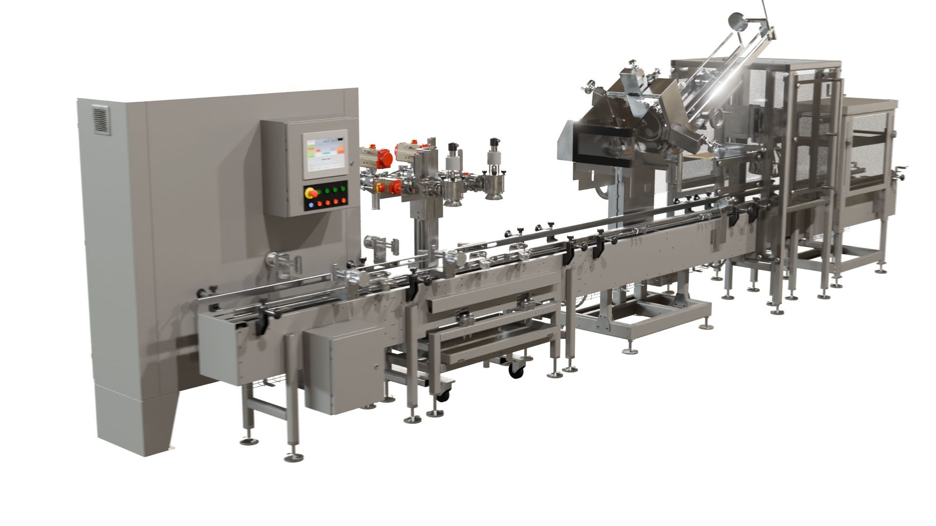 Automated Net Weight Filling with the Model AE2-CGP - Ideal Pase
